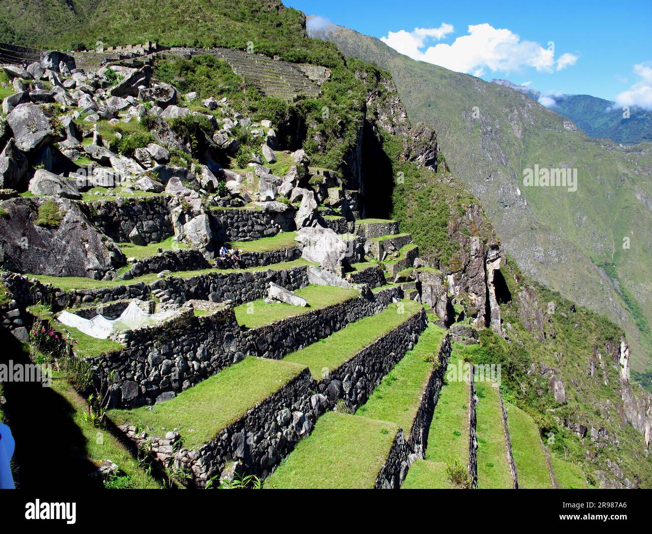 Machu Picchu is capital of the Inca Empire in the Andes mountains, Peru ...