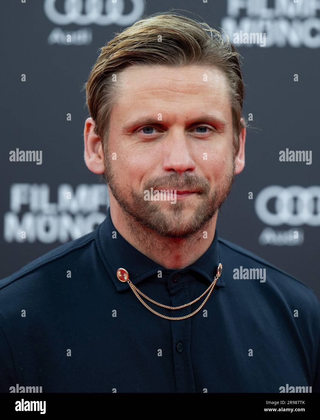 Munich, Germany. 23rd June, 2023. Steve Windolf, actor, comes to the ...