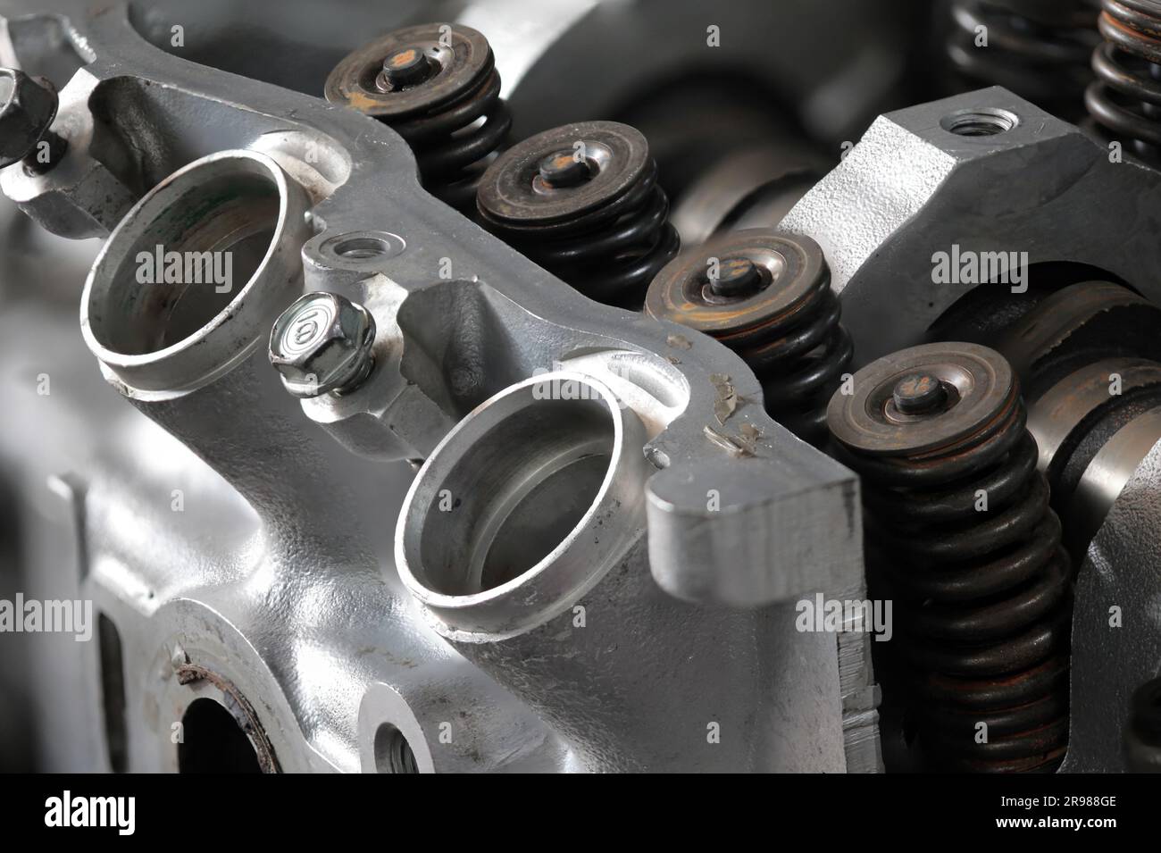 Car metal engine. car engine part Stock Photo - Alamy