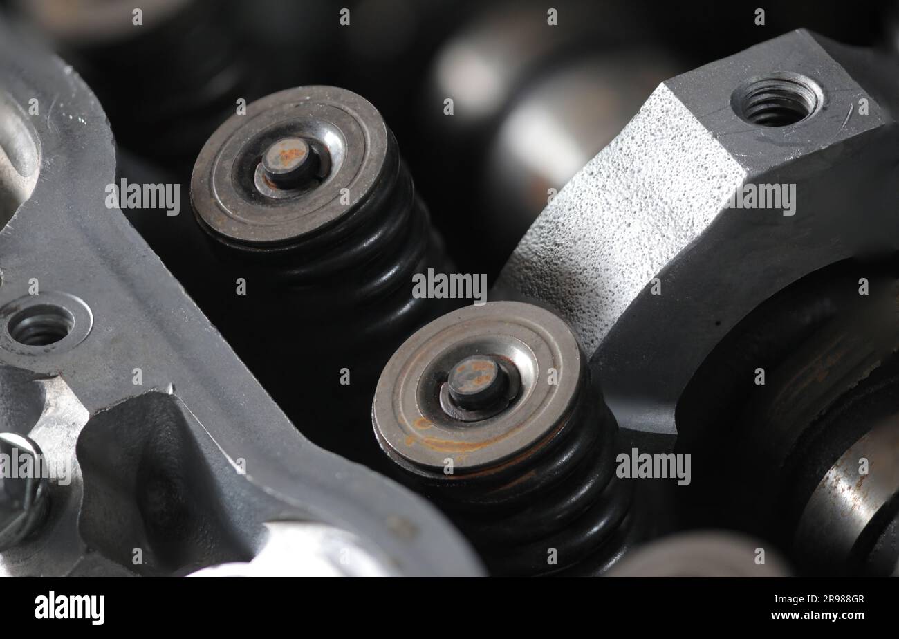 Car metal engine. car engine part Stock Photo - Alamy