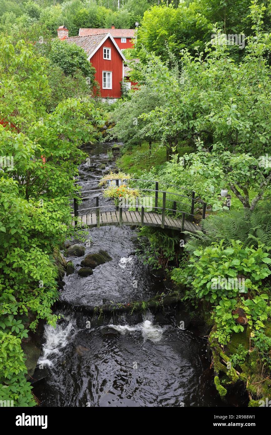 Beautiful garden in sweden hi-res stock photography and images - Alamy