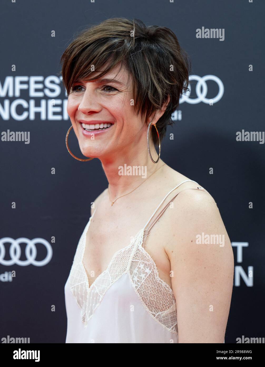 Munich, Germany. 23rd June, 2023. Christina Hecke, actress, comes to ...