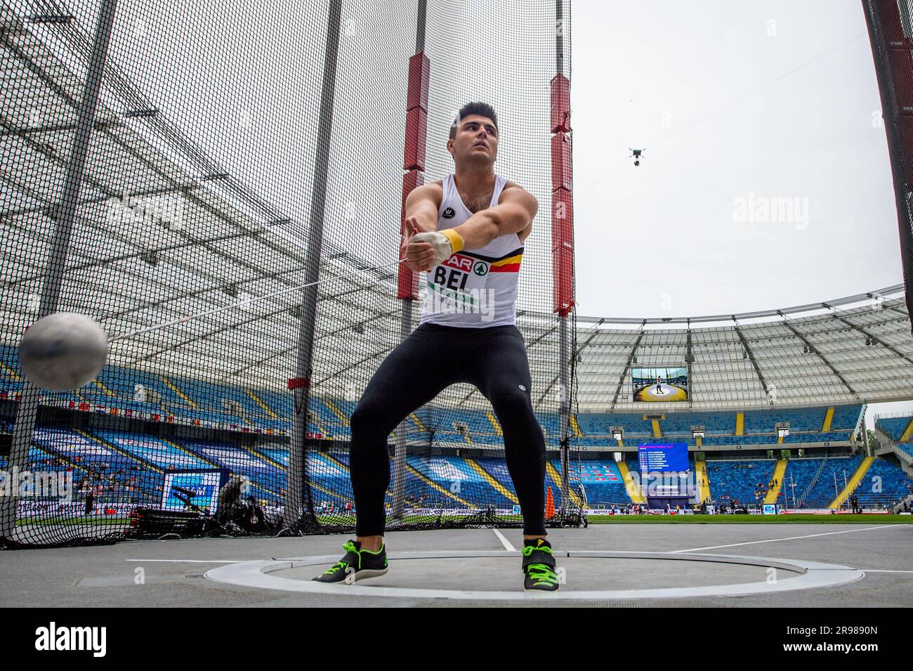 Chorchow, Poland. 24th June, 2023. Belgian Remi Malengreaux pictured in ...