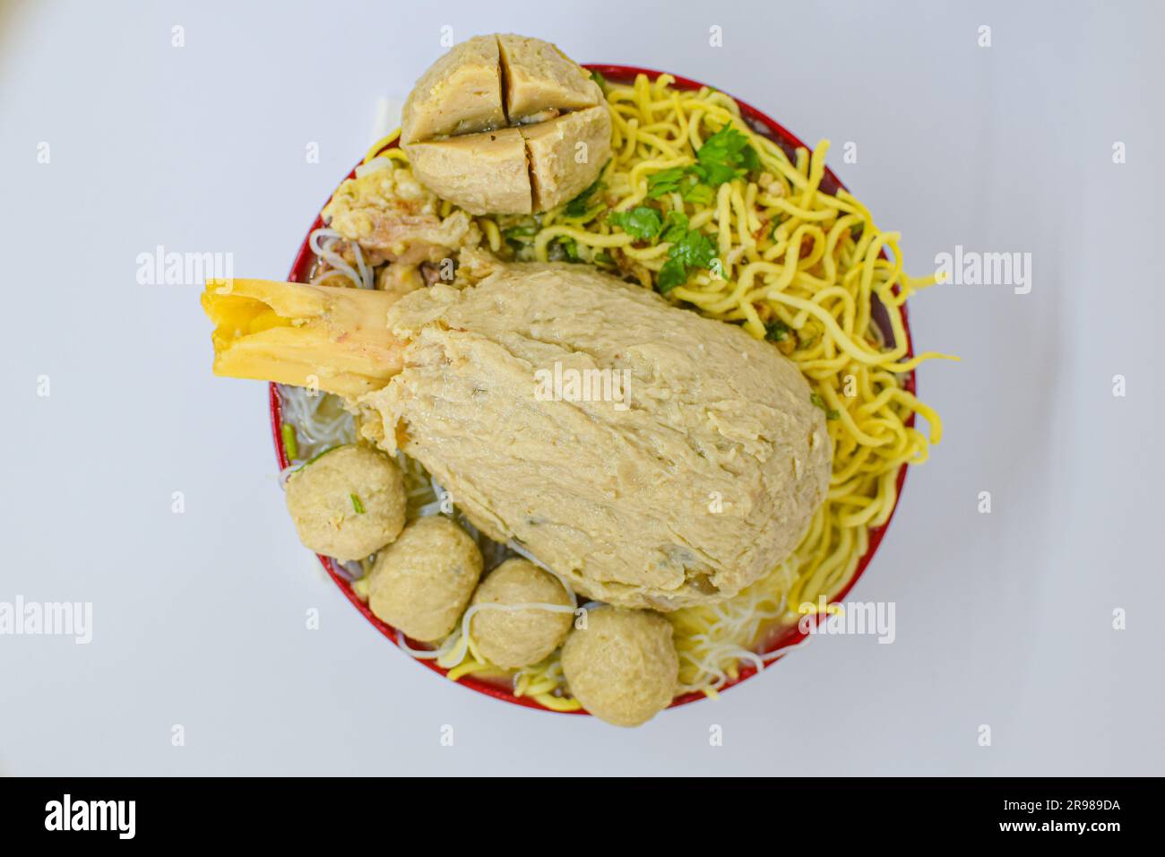 Indonesian Food: Photo products of various variants of Meatballs with ...