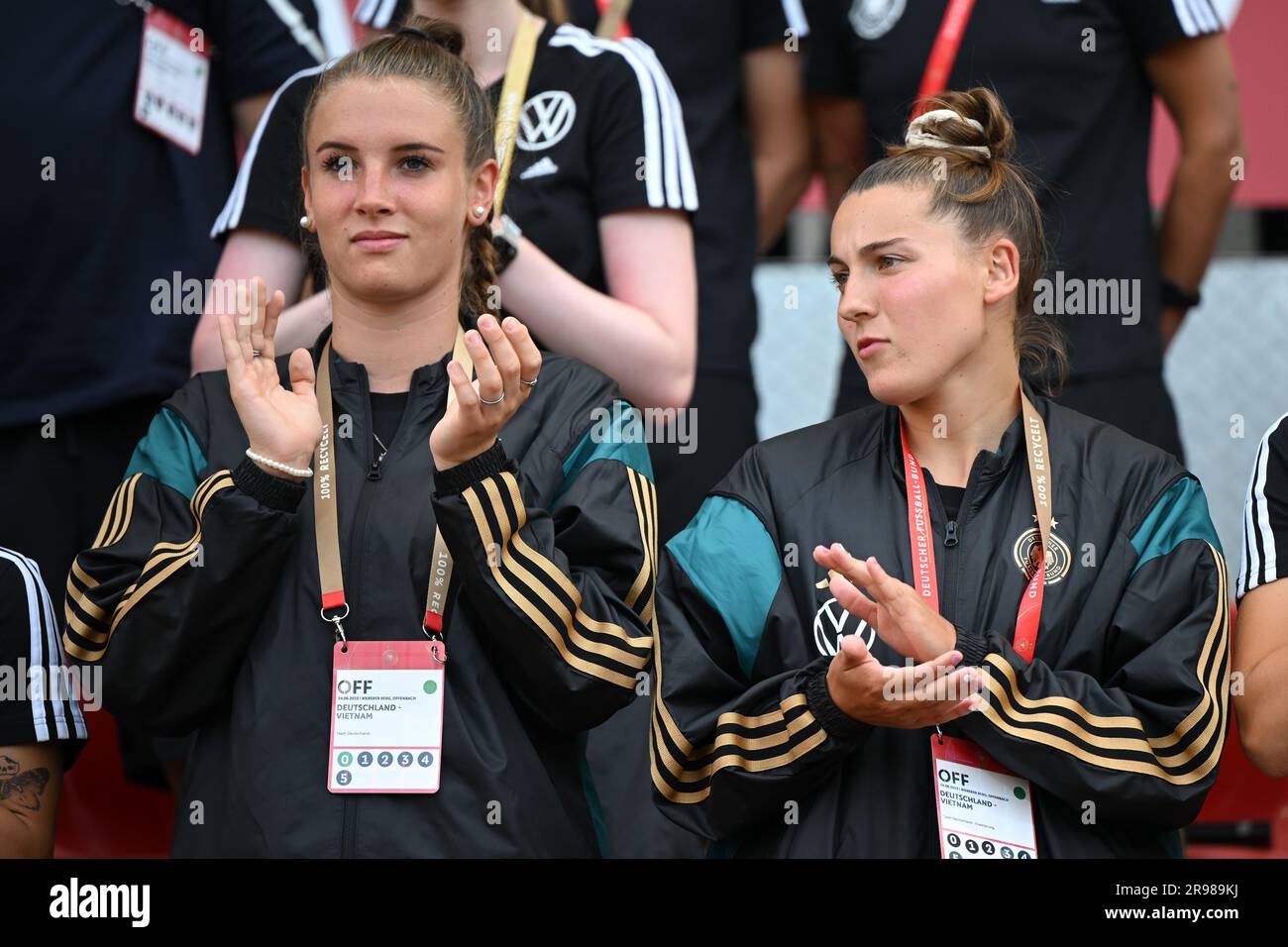 Offenbach, Germany. 24th June, 2023. Soccer, women: Internationals ...
