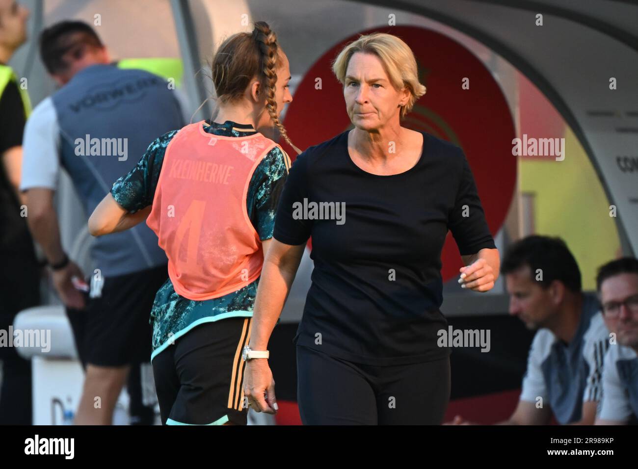 Offenbach, Germany. 24th June, 2023. Soccer, women: Internationals ...