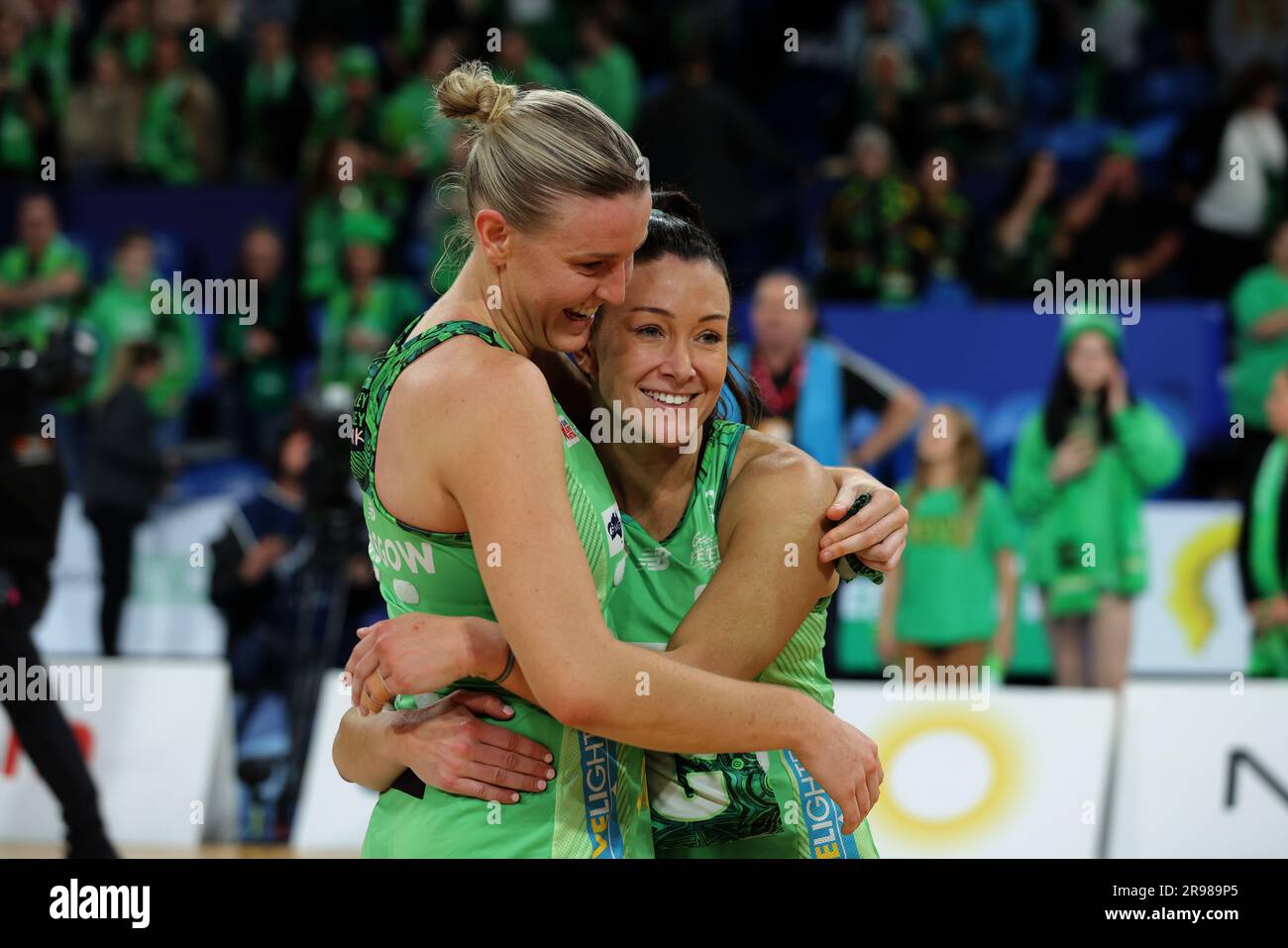 Perth, Australia. 25th June, 2023. Sasha Glasgow and Verity Simmons of ...