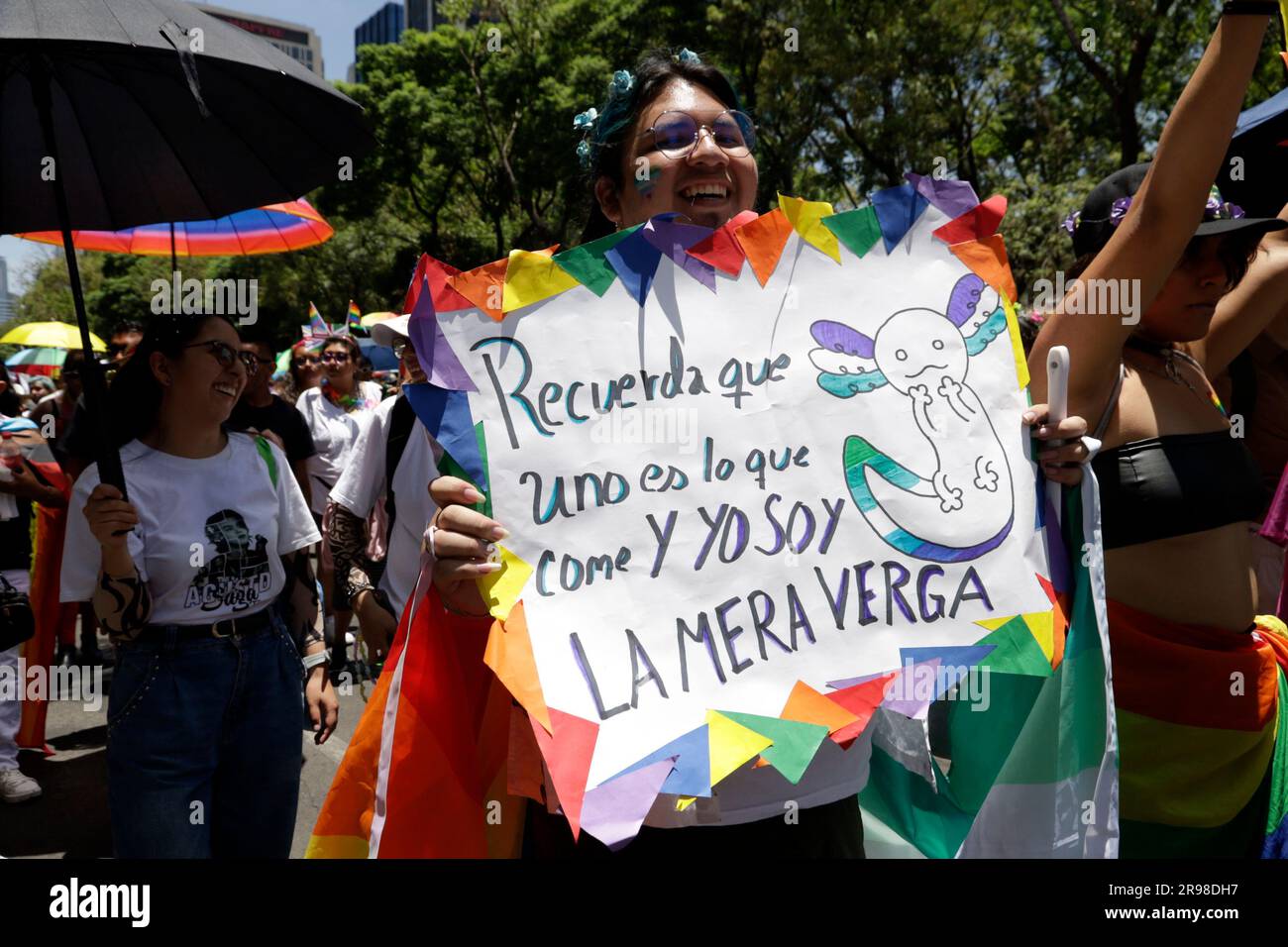 Non Exclusive: June 24, 2023, Mexico City, Mexico: Around 250,000 ...