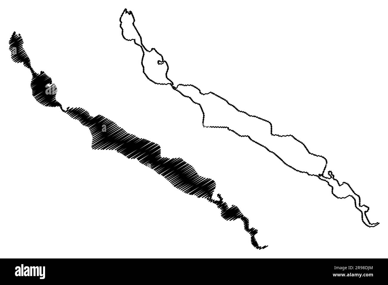 Saint francis map Black and White Stock Photos & Images - Alamy