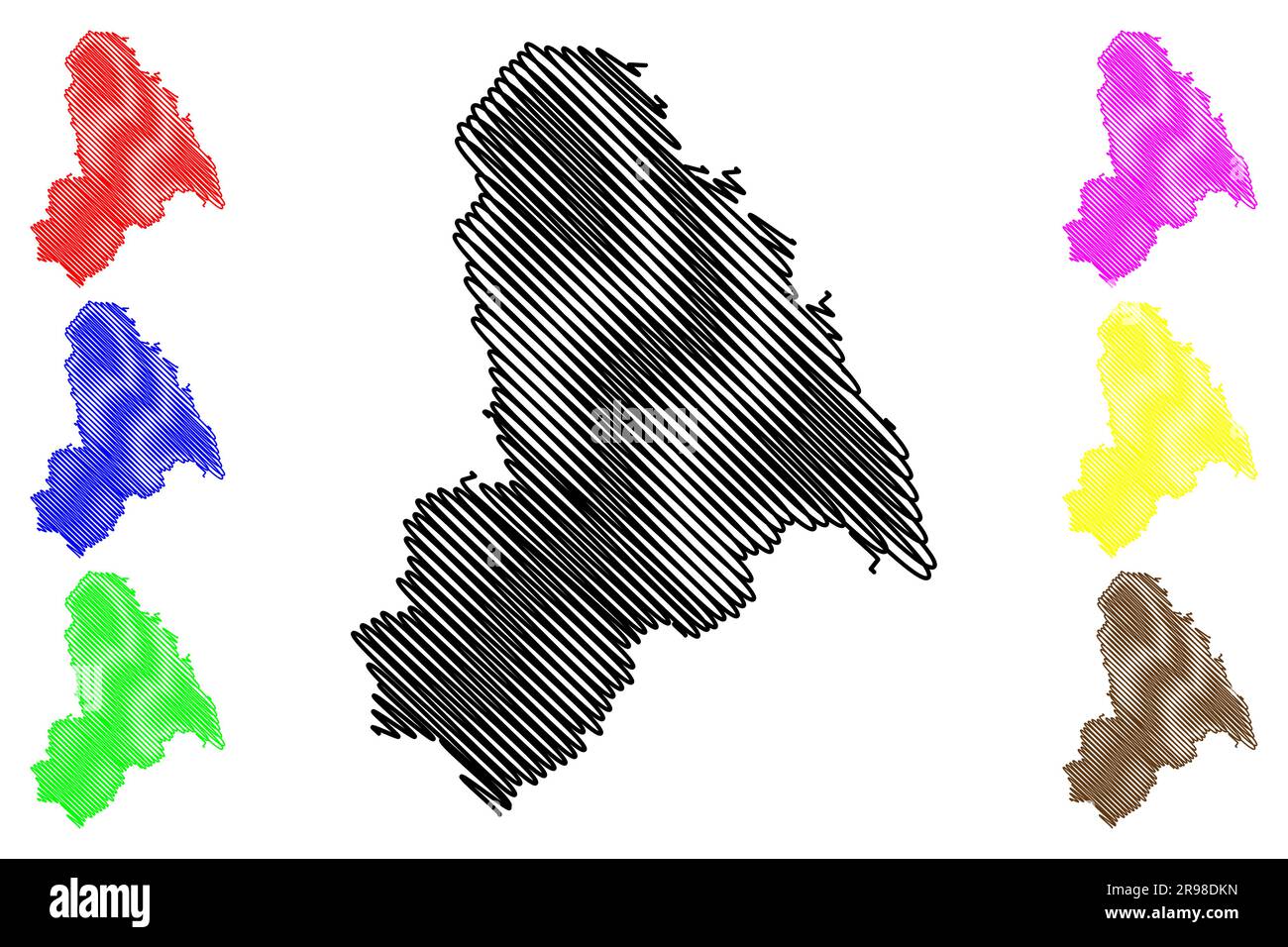 Map of croydon Stock Vector Images - Alamy