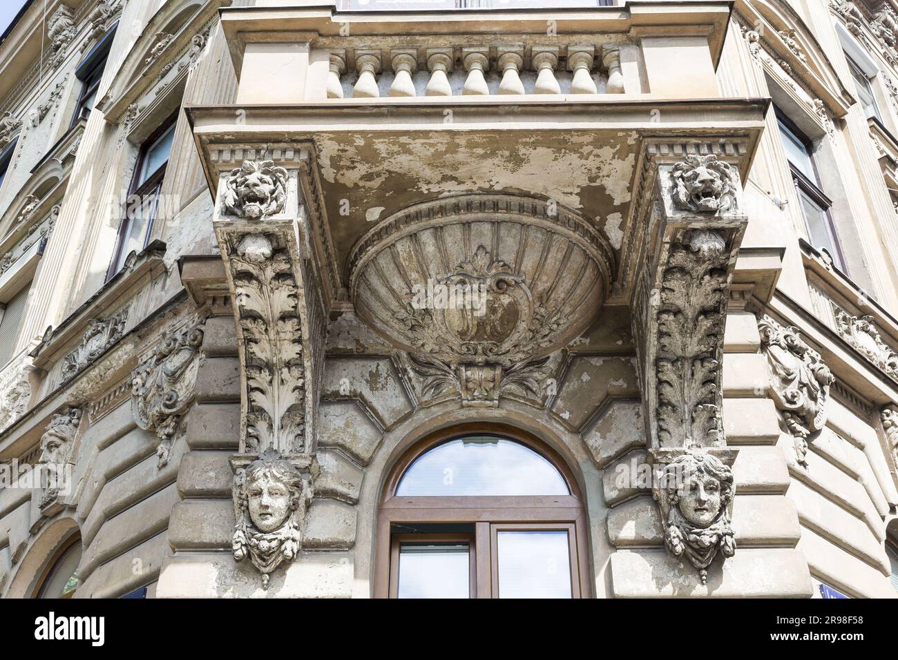 Details of facade decorations Stock Photo - Alamy