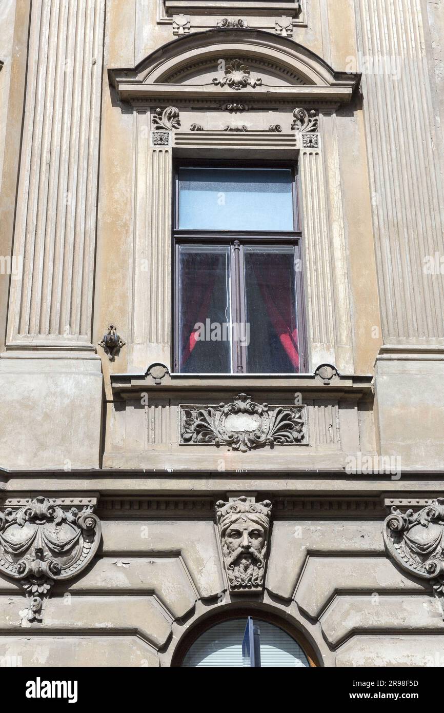Details of facade decorations Stock Photo - Alamy