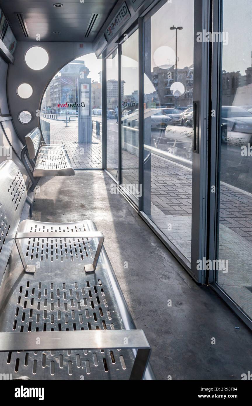 Dubai bus stop hi-res stock photography and images - Alamy