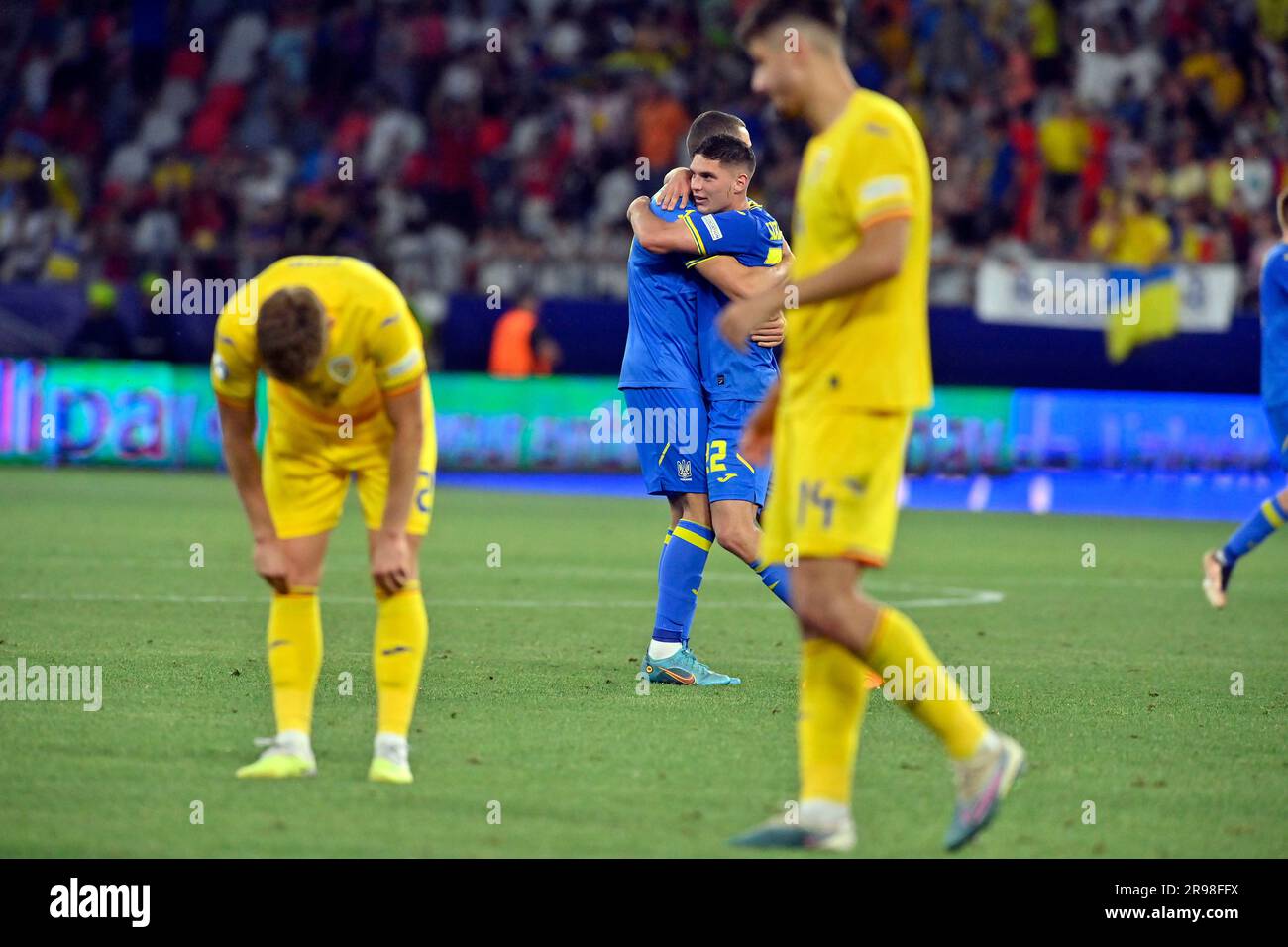 Non Exclusive: BUCHAREST, ROMANIA - JUNE 24, 2023 - Midfielder Georgiy ...