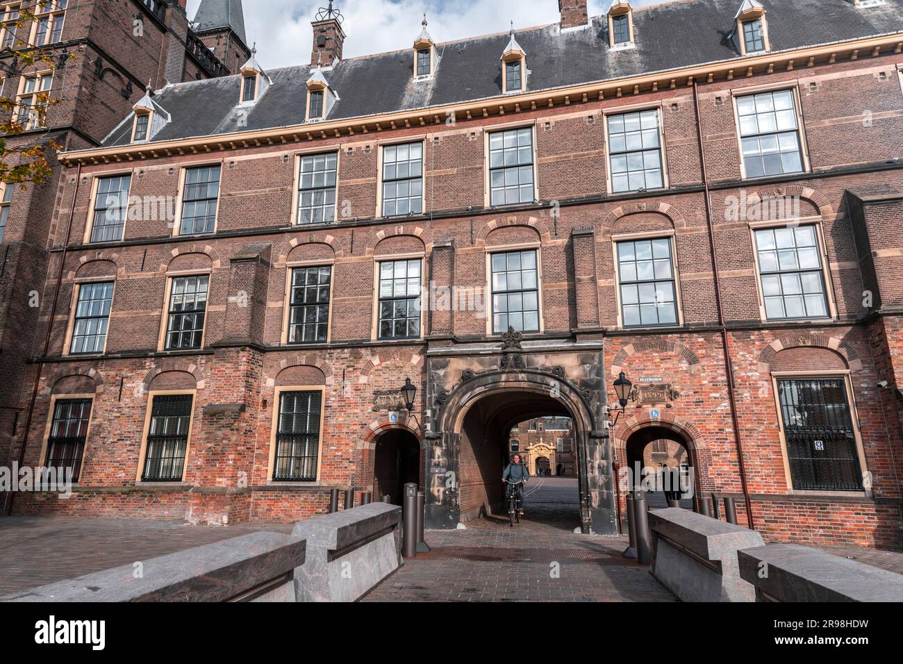 The Hague, Netherlands - October 7, 2021: The historical Dutch ...