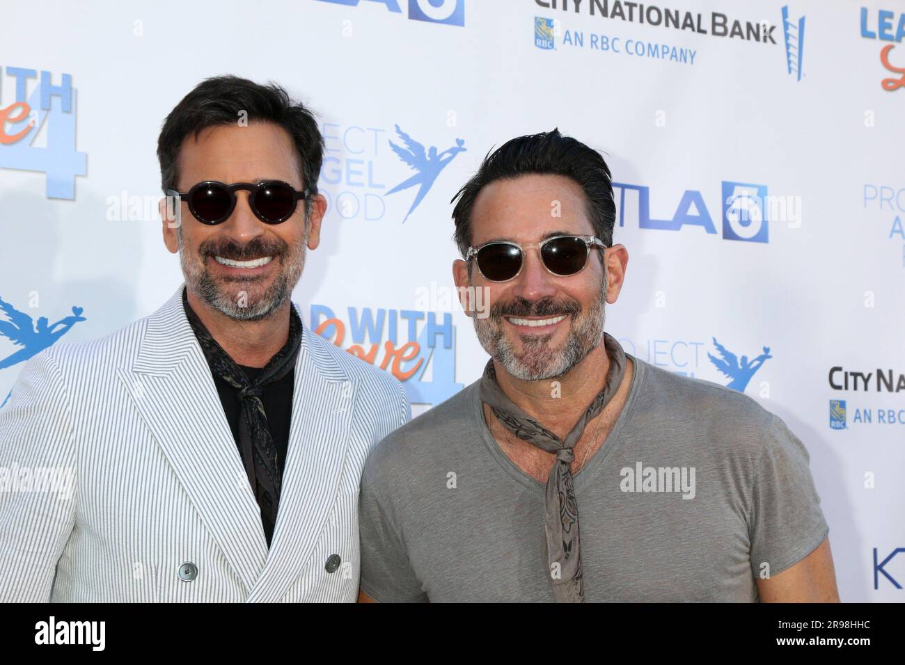 Los Angeles, CA. 24th June, 2023. Lawrence Zarian, Gregory Zarian at ...