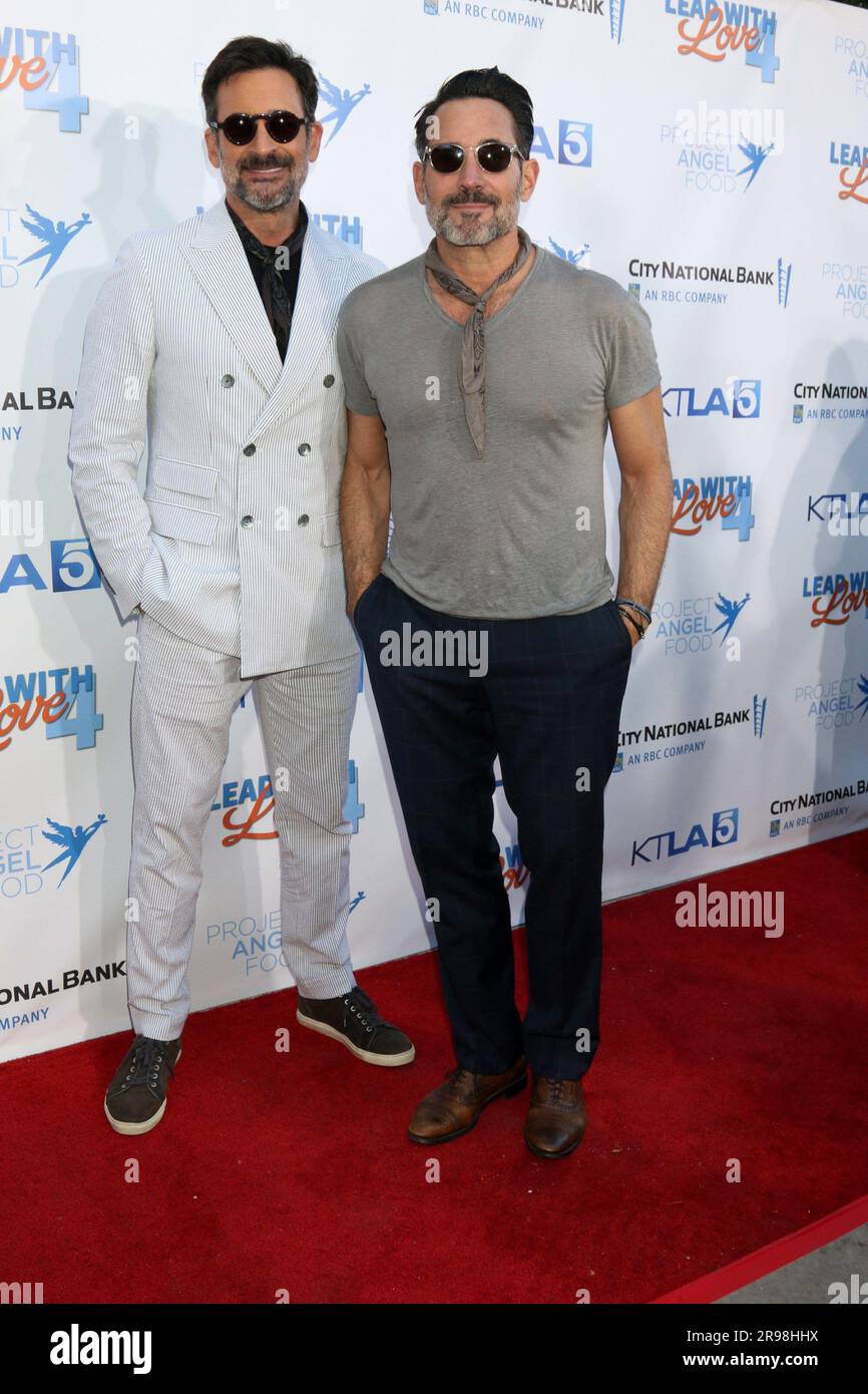 Los Angeles, CA. 24th June, 2023. Lawrence Zarian, Gregory Zarian at ...