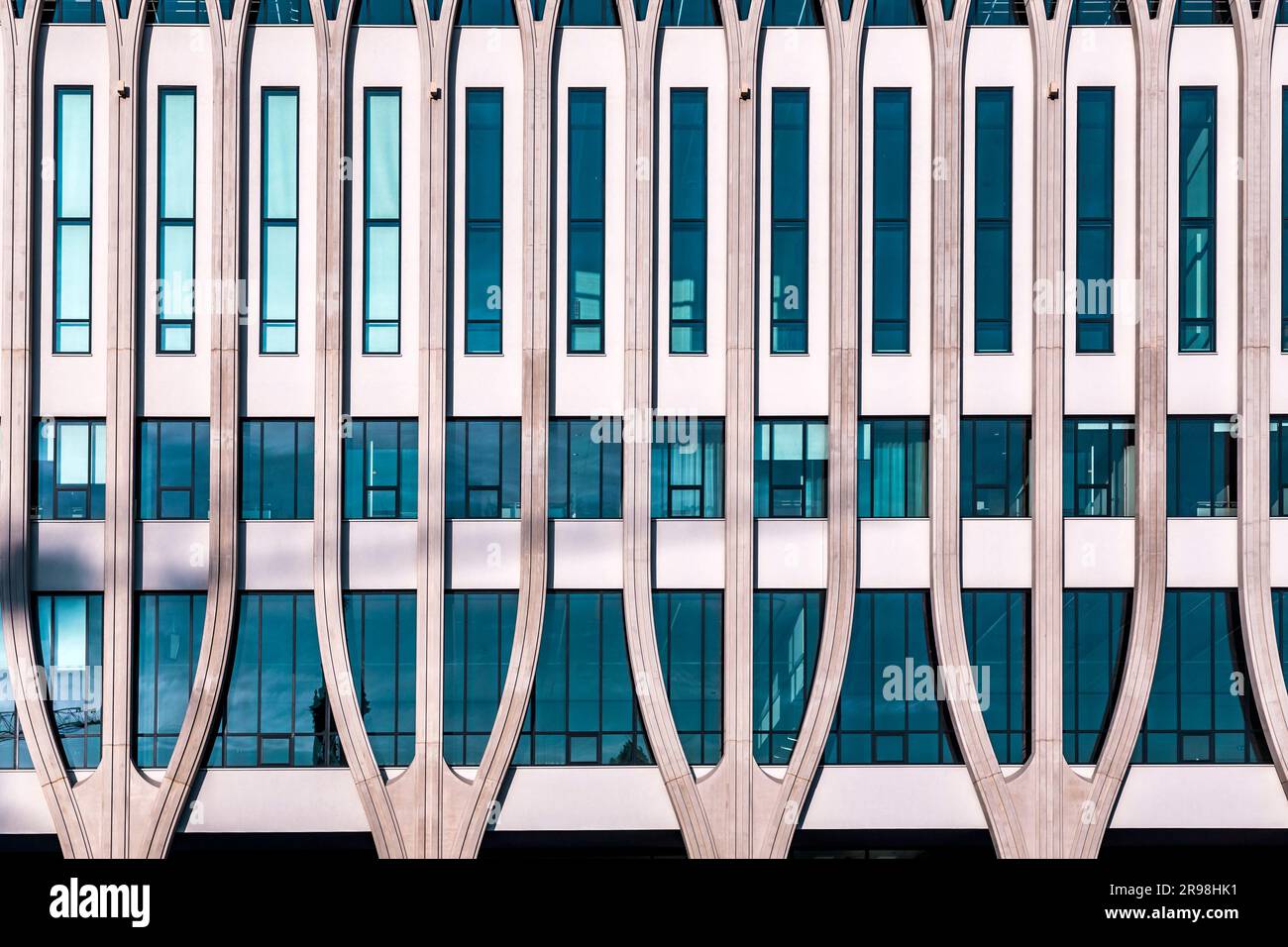 Architectural pattern detail from a building in The Hague, Netherlands ...