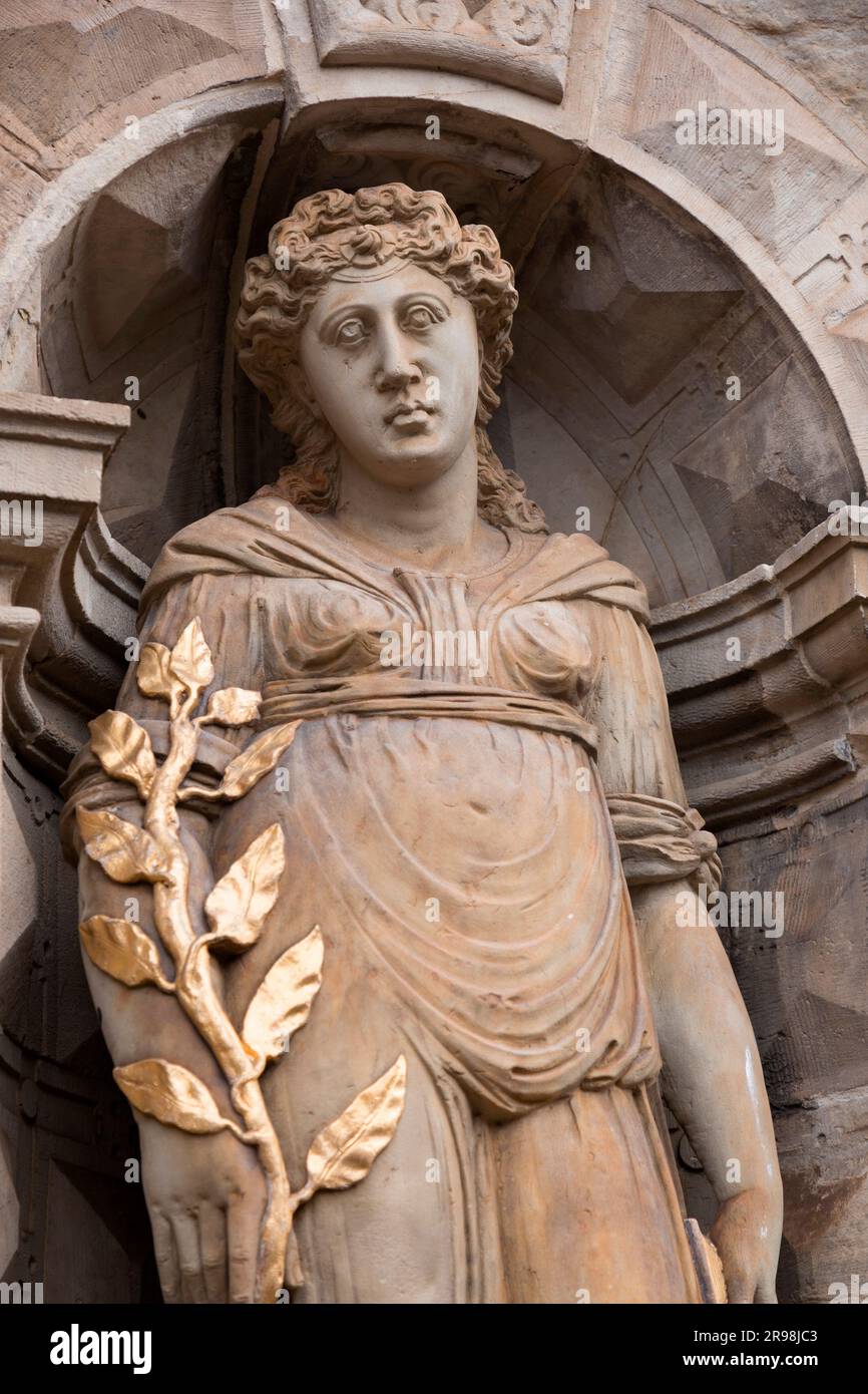 Leiden, Netherlands - October 7, 2021: Detail from Leiden City Hall ...