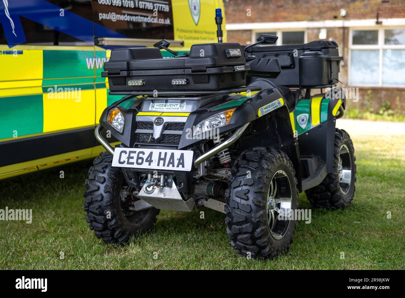 Medevent Medical Services - CF Moto CF800-2, on display at the Bicester ...