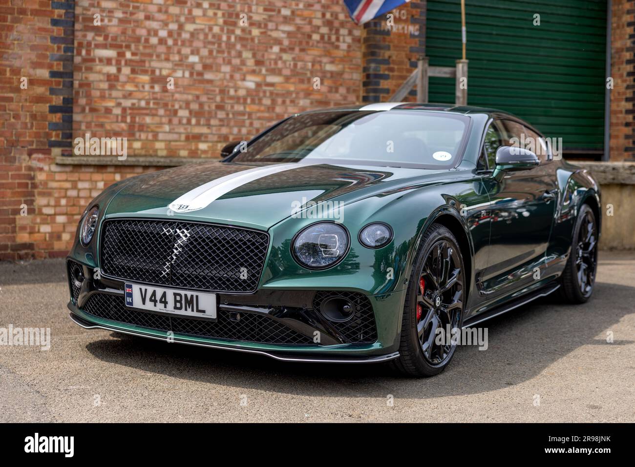 2023 Bentley Continental GT Speed ‘V44 BML’ on display at the Bicester ...