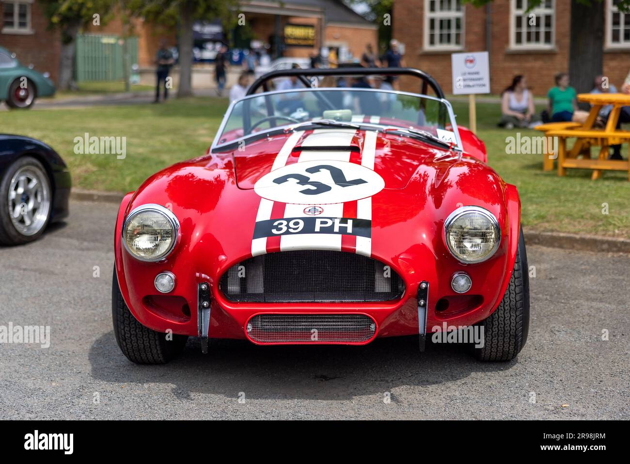 1963 Le Mans AC Cobra ‘39 PH’ on display at the Bicester Flywheel held ...