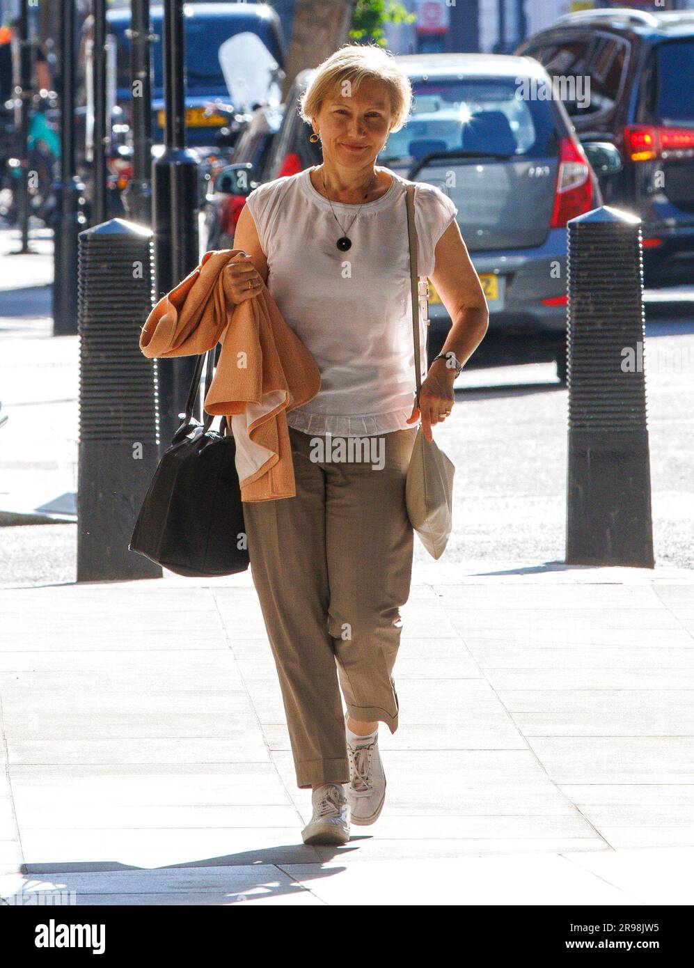 London, UK. 25th June, 2023. Marina Litvinenko, Wife of murdered ...