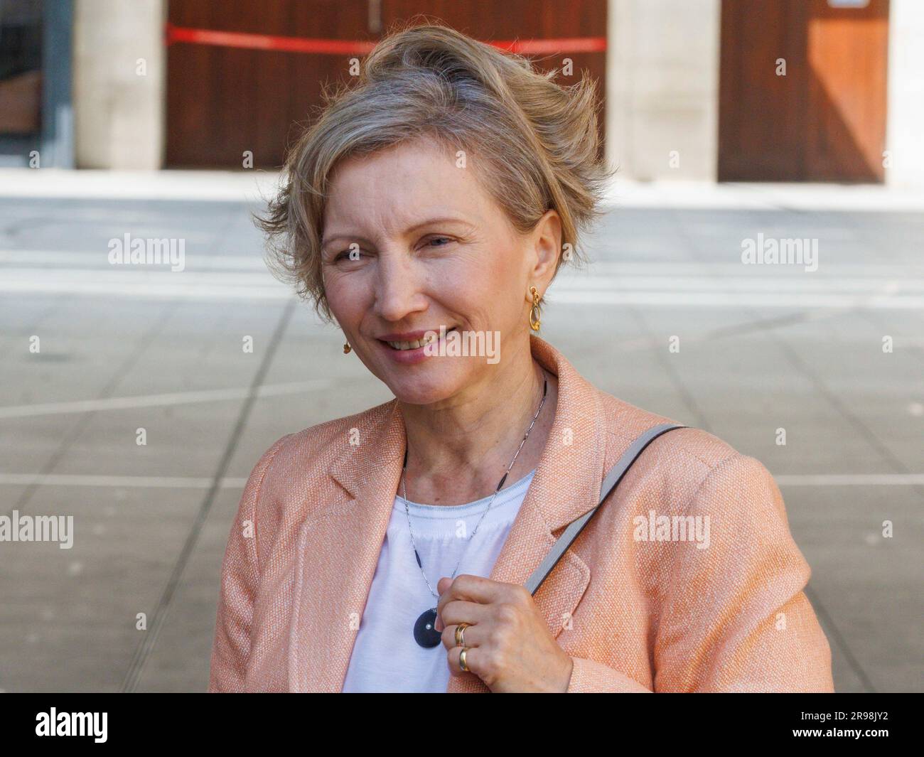 London, UK. 25th June, 2023. Marina Litvinenko, Wife of murdered ...