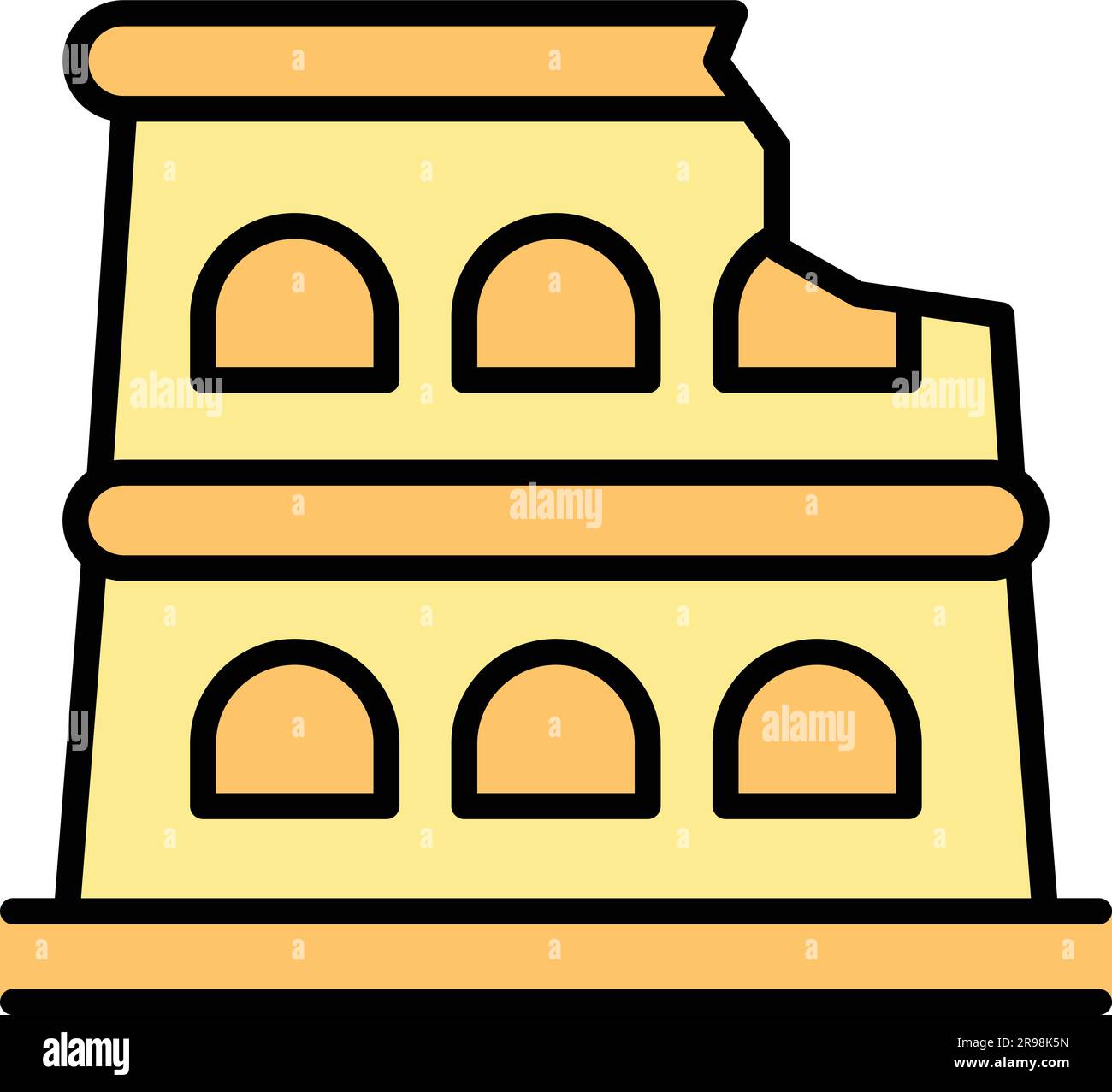 Venice building icon outline vector. Italian gondola. Travel italy ...