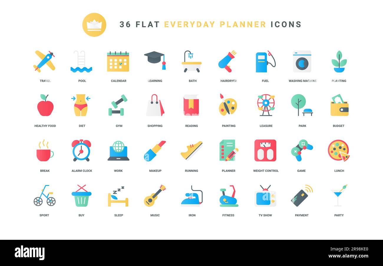 Home planner Stock Vector Images - Alamy