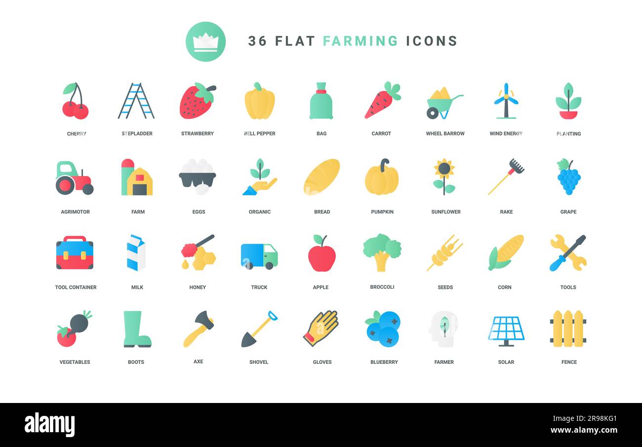 Honey and milk, sunflower and corn field cultivation, solar panel. Farm ...