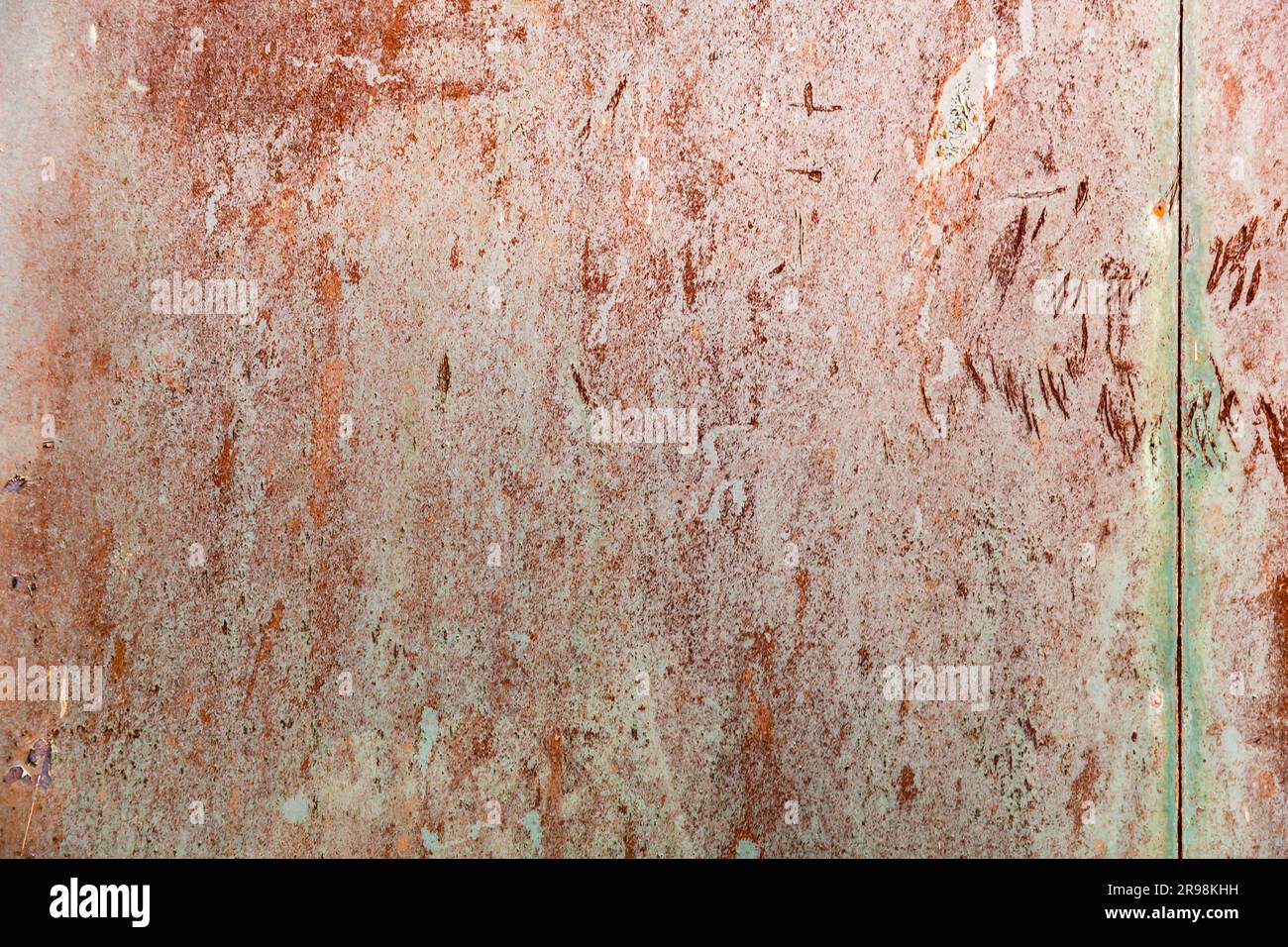 Rusty metal texture close up background with stains and scratches Stock ...