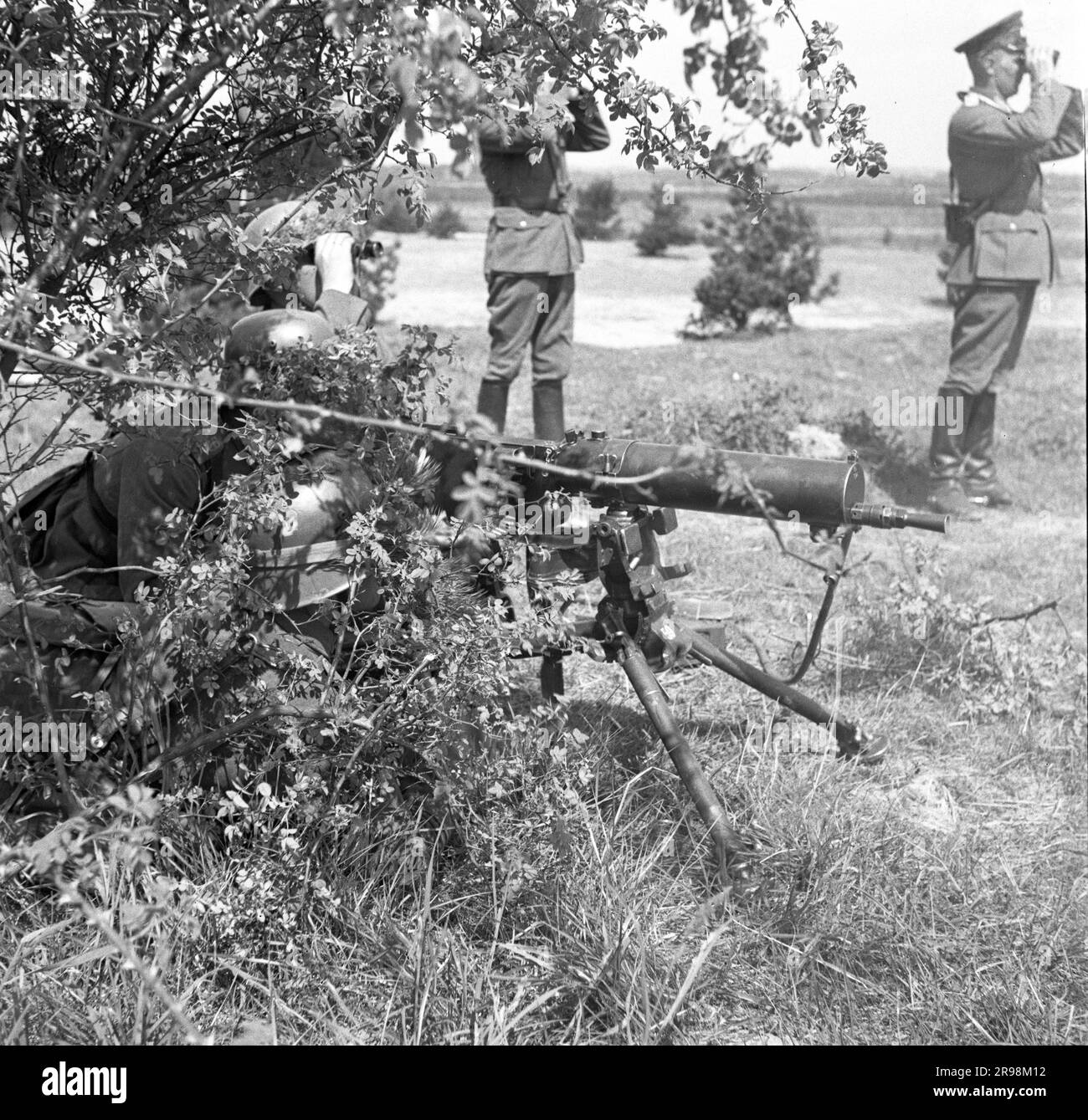 Maschinengewehr MG 08 / Machine gun MG08 Wehrmacht Heer Ausbildung ...
