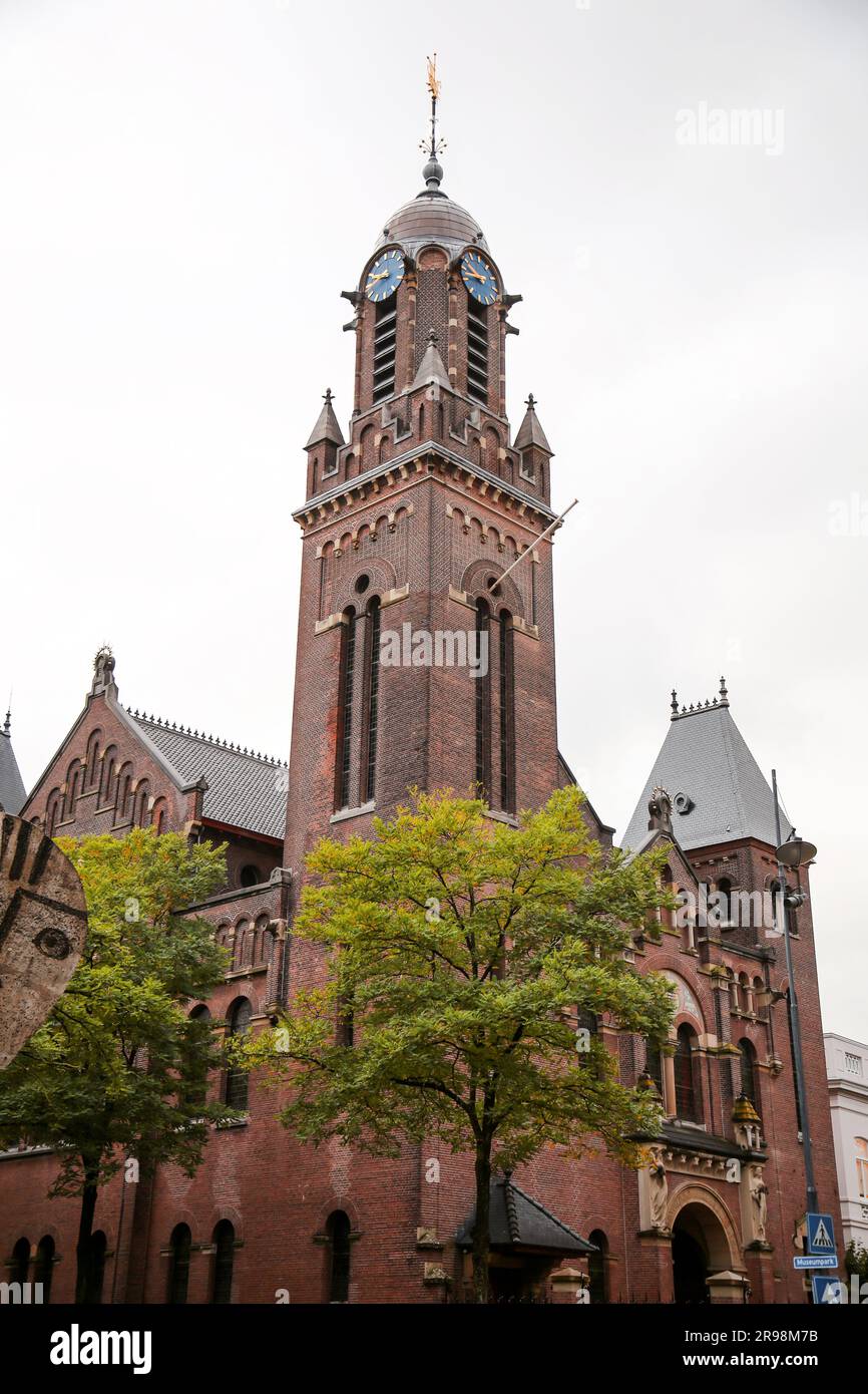 The Arminius or Remonstrant church in Rotterdam. Built between 1895 and ...