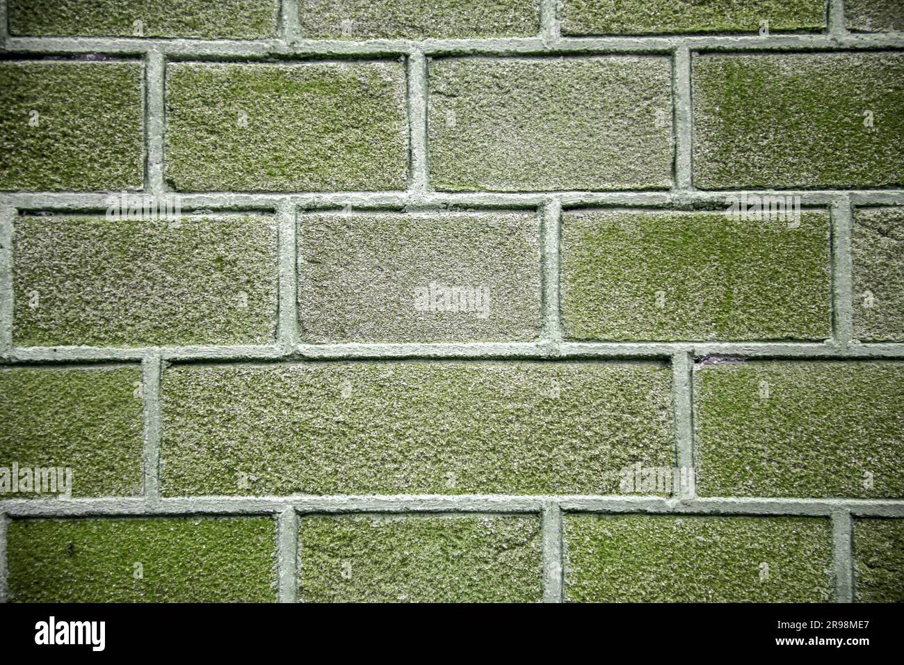 Green brick tile wall hi-res stock photography and images - Alamy