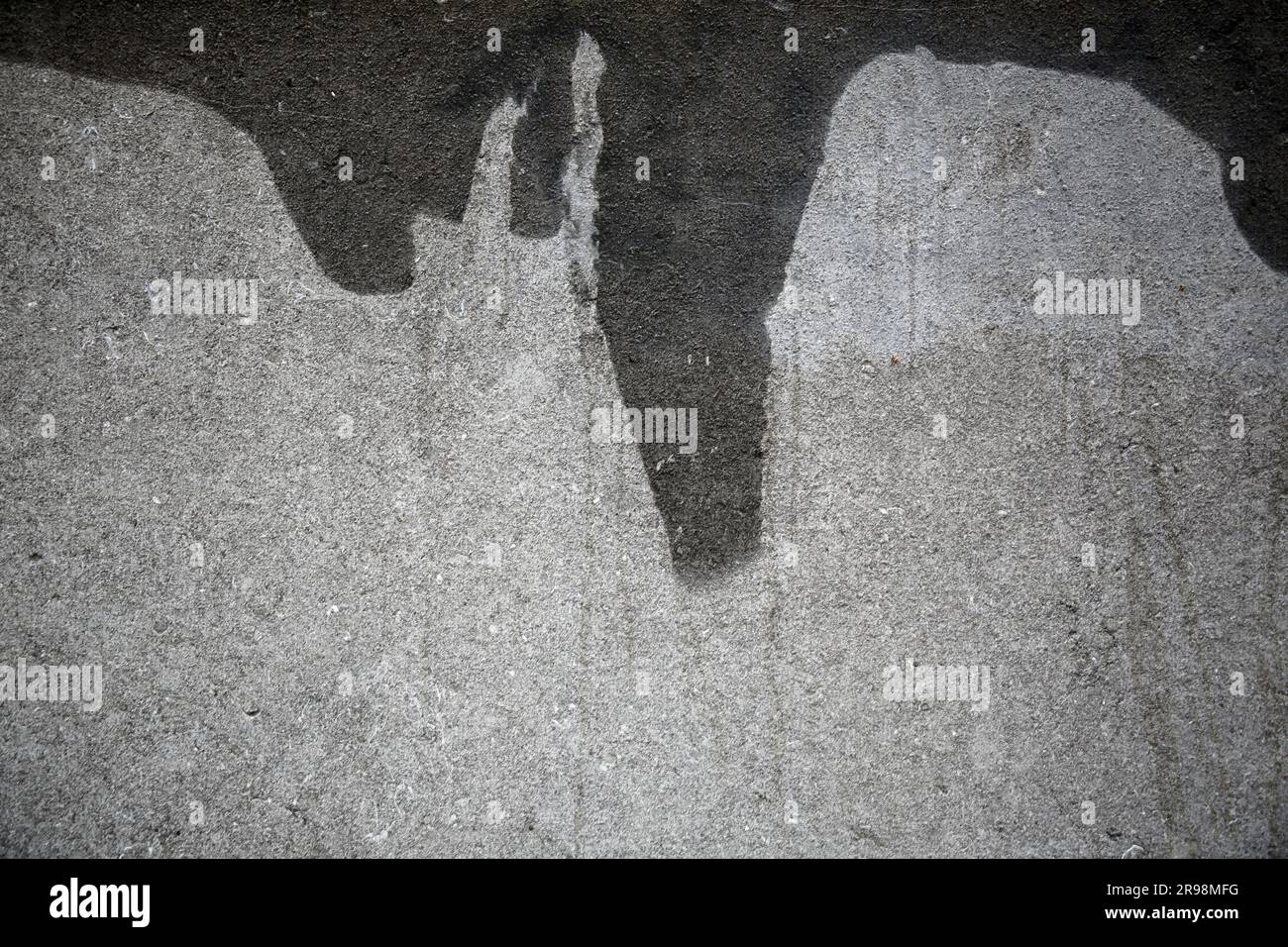 Old concrete wall fragment, wet stucco texture background Stock Photo ...