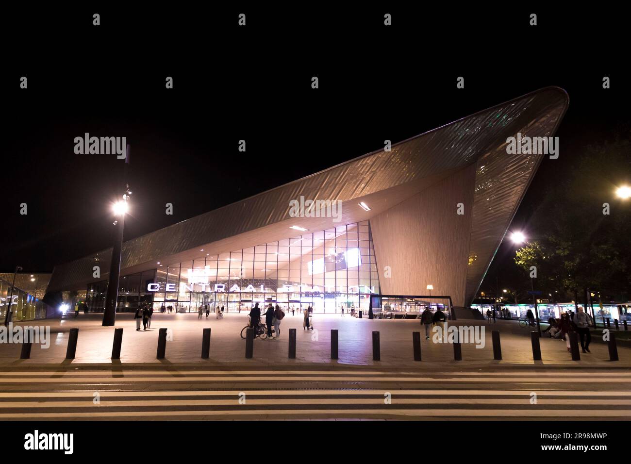 Rotterdam, Netherlands - October 8, 2021: Exterior view of the ...