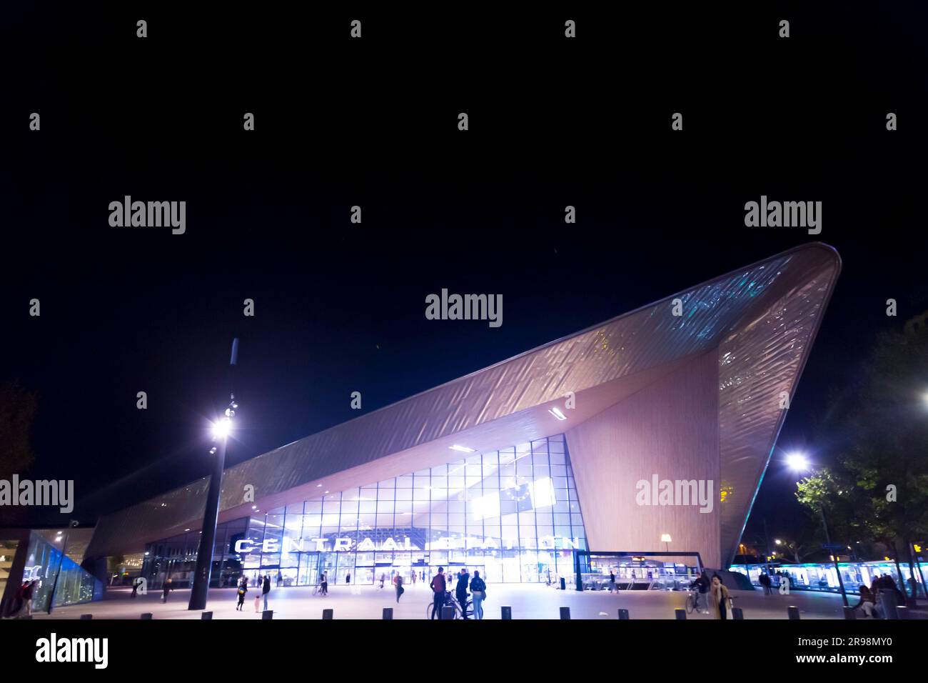 Rotterdam, Netherlands - October 8, 2021: Exterior view of the ...