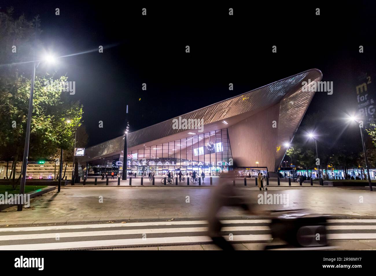 Rotterdam, Netherlands - October 8, 2021: Exterior view of the ...
