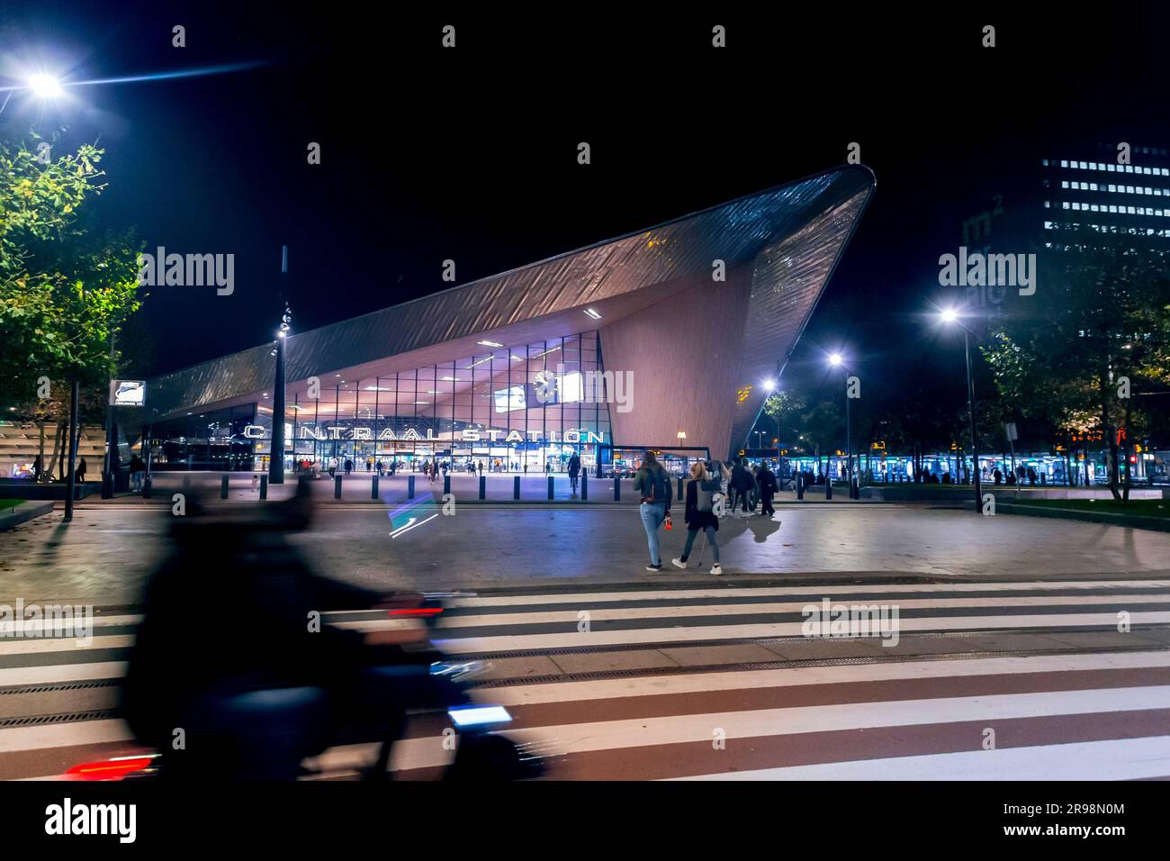 Rotterdam, Netherlands - October 8, 2021: Exterior view of the ...