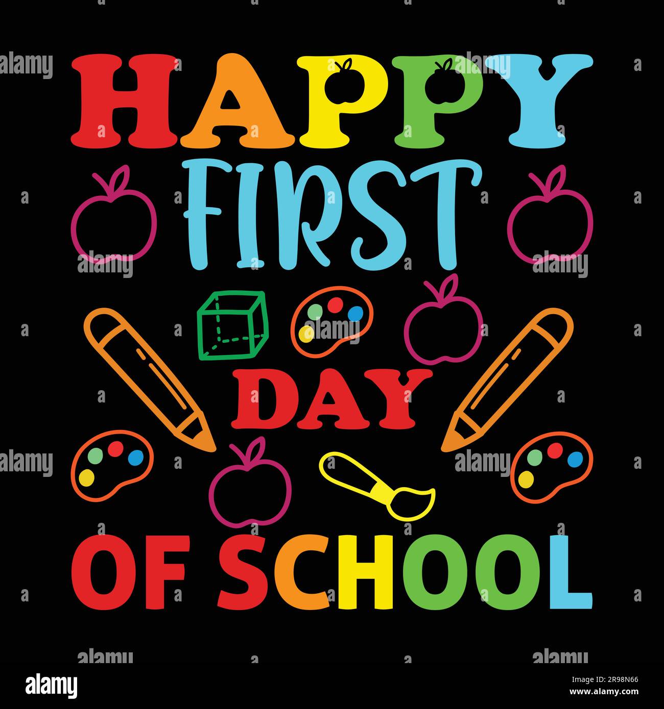 First day of school looking cool t-shirt design, back to school t-shirt ...