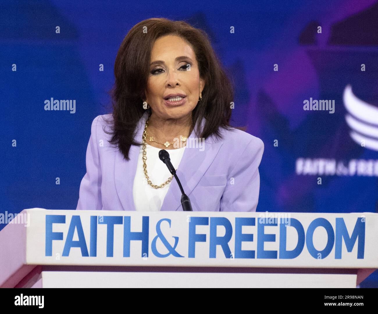 Washington, United States. 25th June, 2023. Judge Jeanine Pirro, co ...