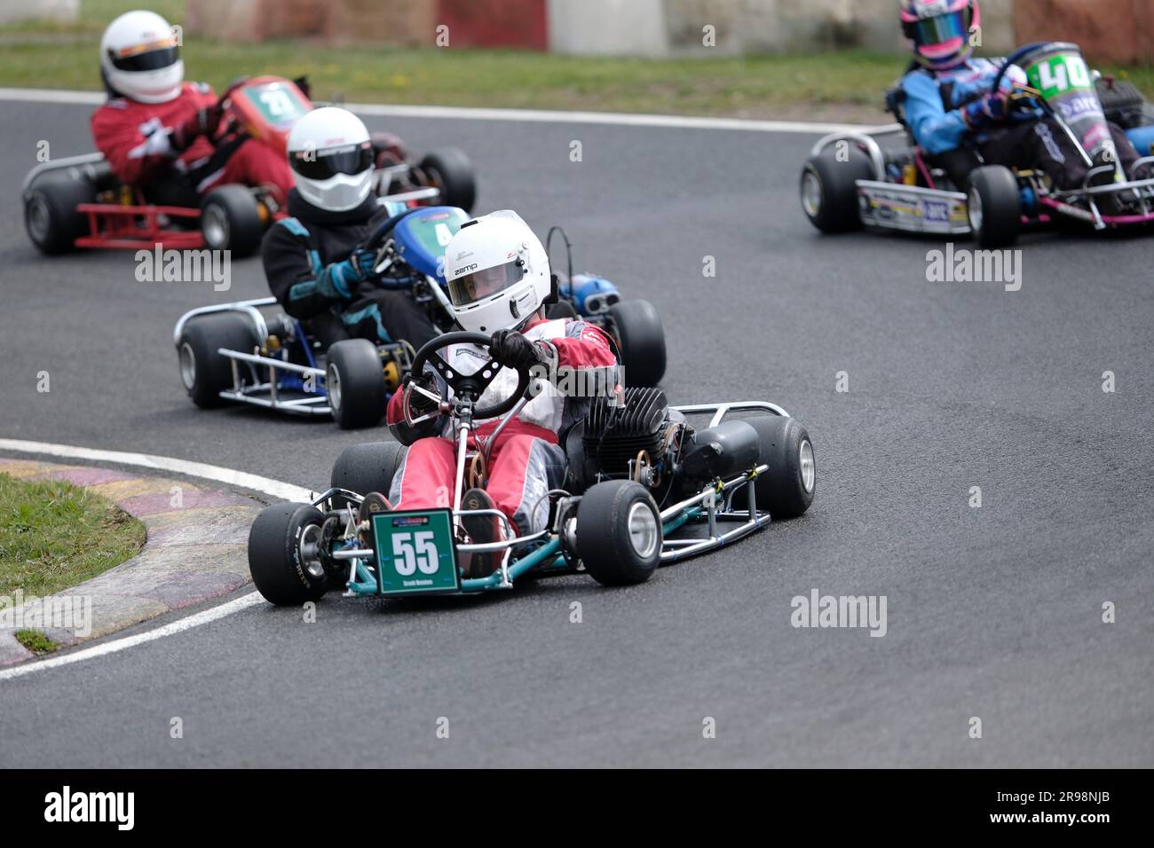 Whitehaven, UK. 25th June, 2023. CKRC Rowrah, Retro Racer Event Scott ...