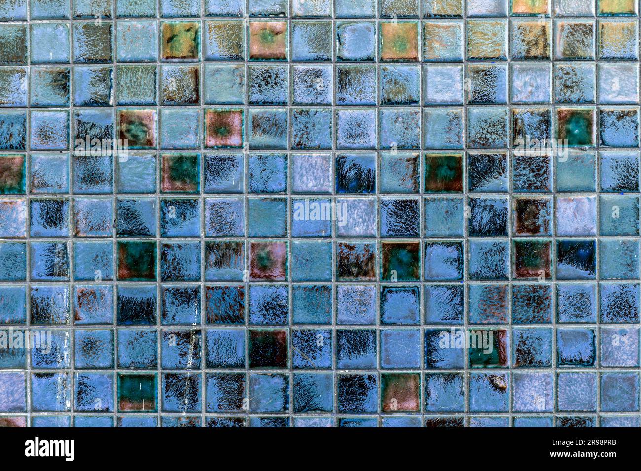 Fragment of glazed ceramic tiled wall close up texture background Stock ...