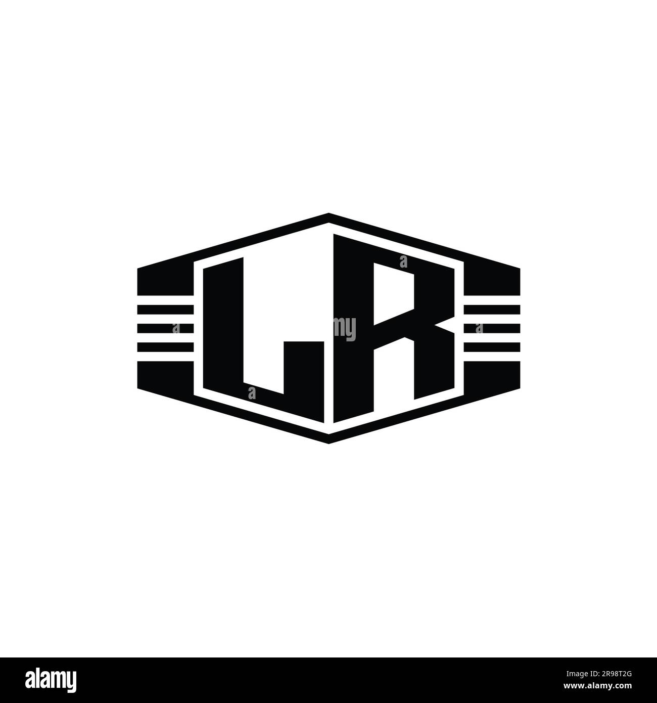 Letter lr logo Cut Out Stock Images & Pictures - Alamy