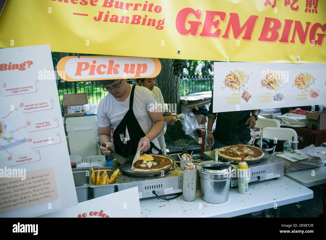 Chinese Street Food Jian Bing