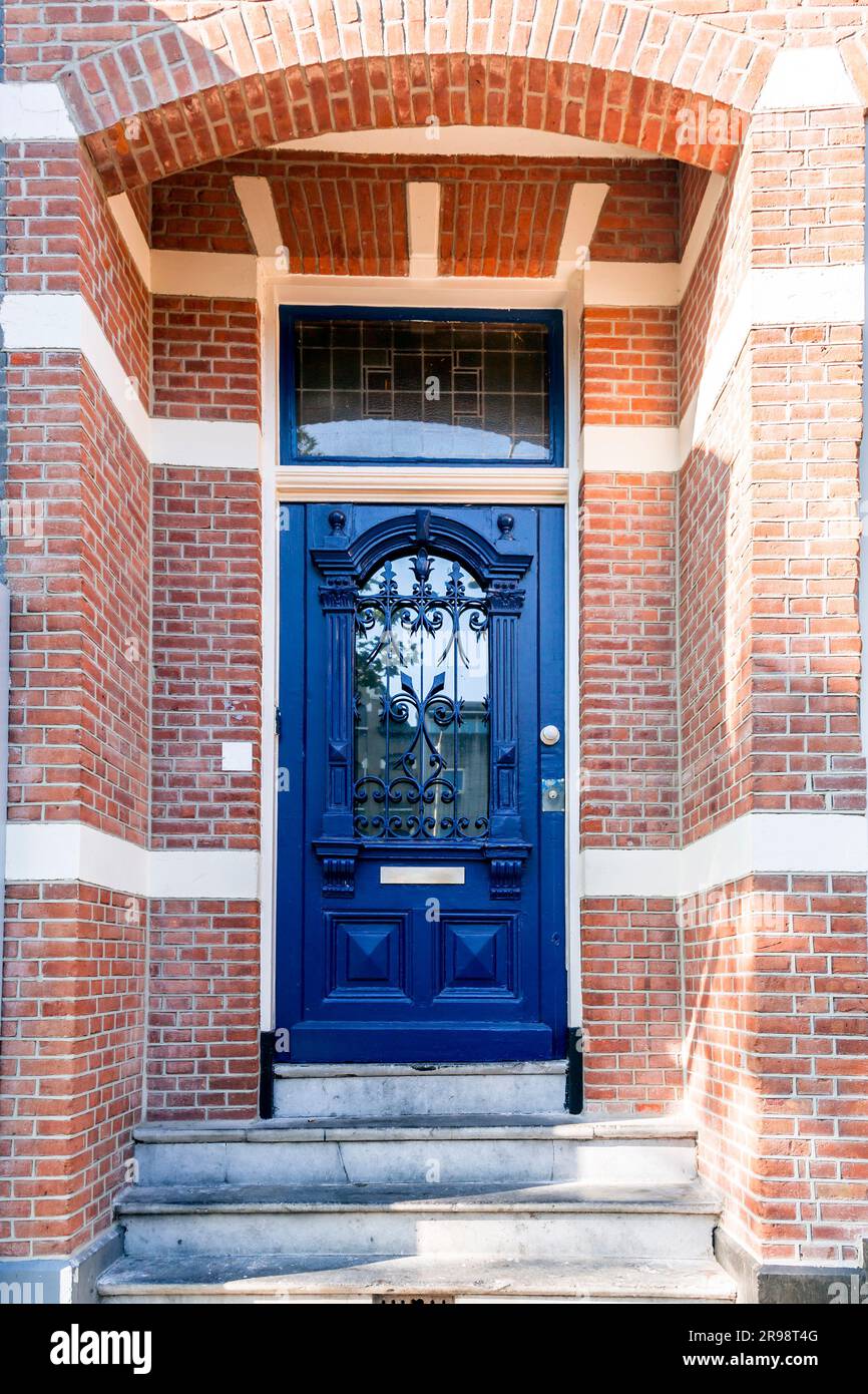 Old and beautiful ornate door, classic architectural detail Stock Photo ...