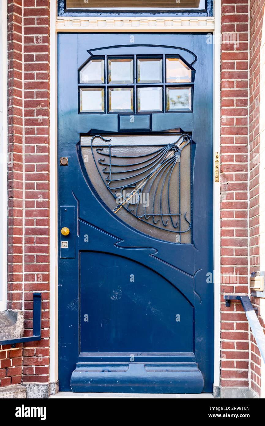 Old and beautiful ornate door, classic architectural detail Stock Photo ...