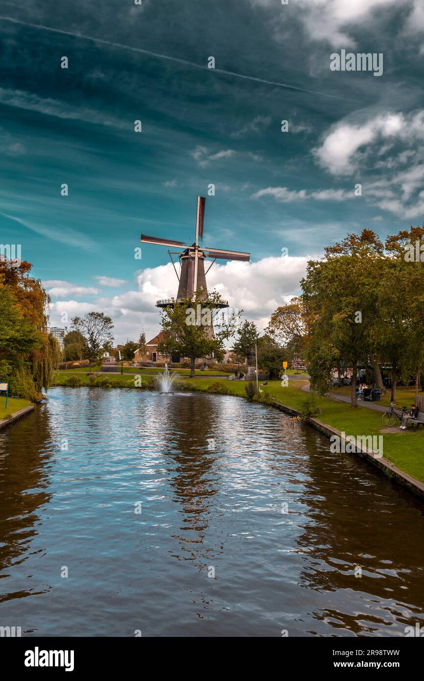 Leiden windmill museum building hi-res stock photography and images - Alamy