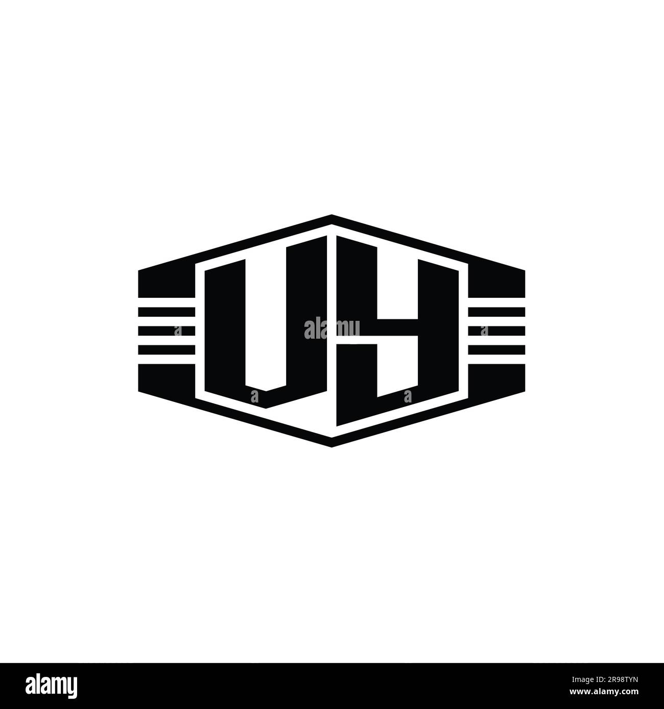 VY Letter Logo monogram hexagon emblem shape with stripes outline style ... VY Letter Logo monogram hexagon emblem shape with stripes outline style ...